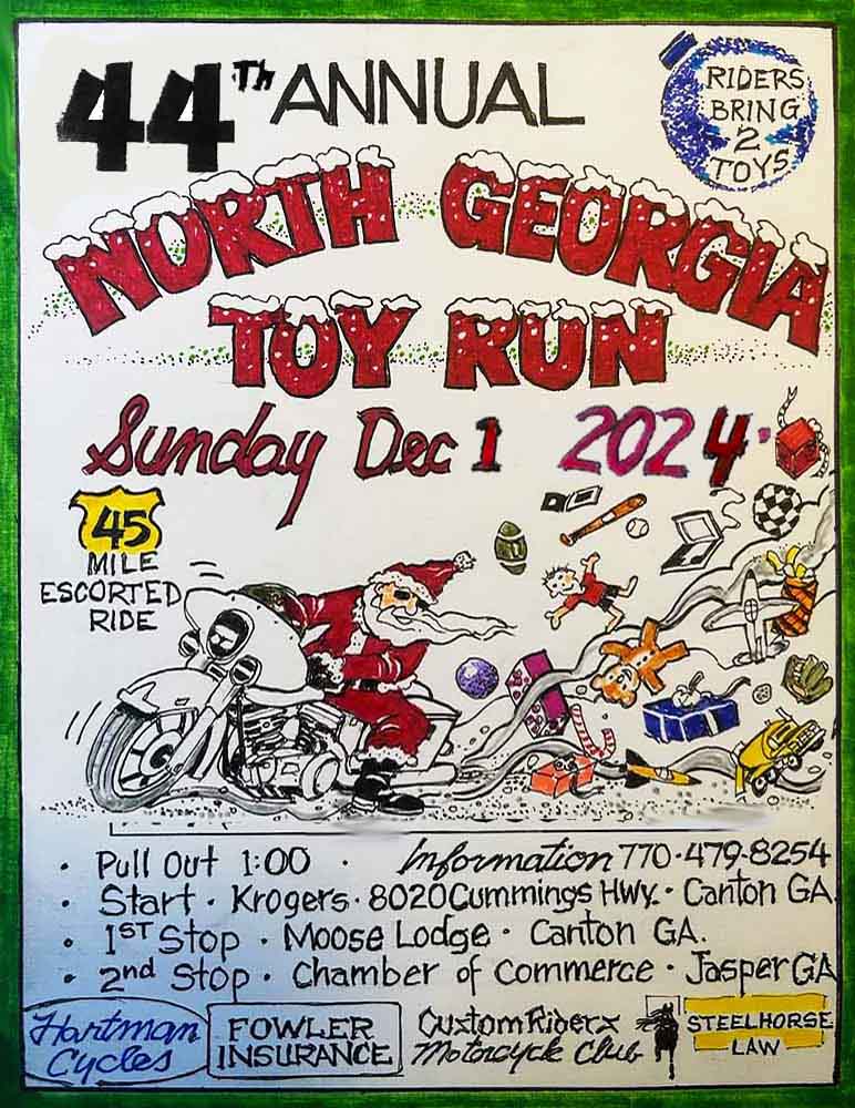 North Georgia Toy Run on December 01, 2024 01:00 PM