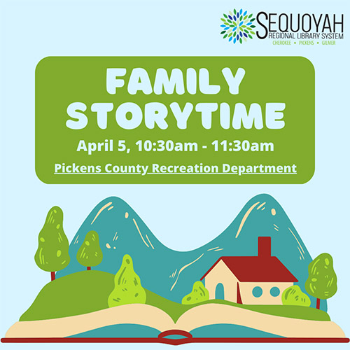 Family Storytime on April 05, 2023 10:30 AM