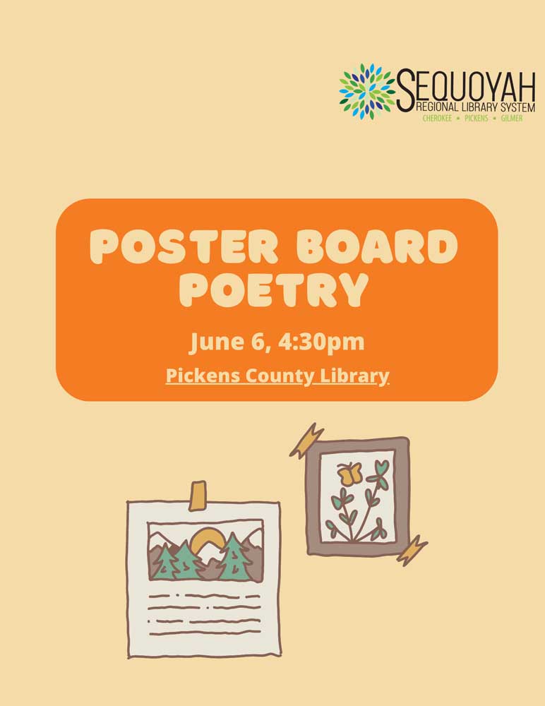 Poster Board Poetry on June 06, 2023 04:30 PM