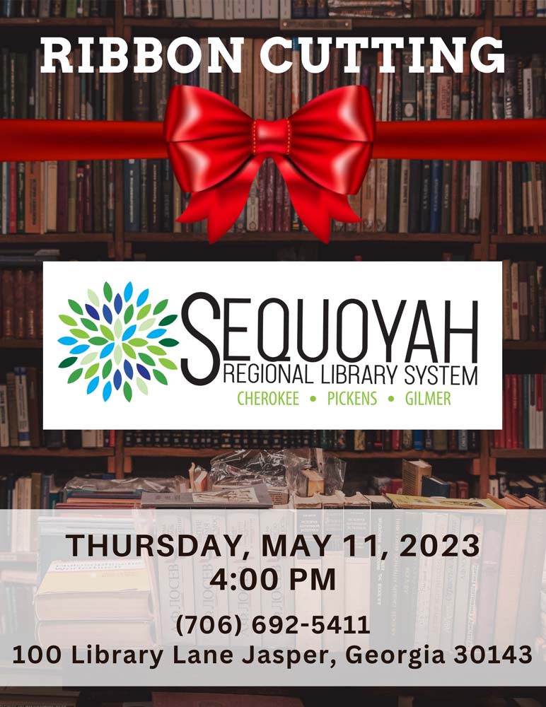 Ribbon Cutting: Pickens County Library on May 11, 2023 04:00 PM