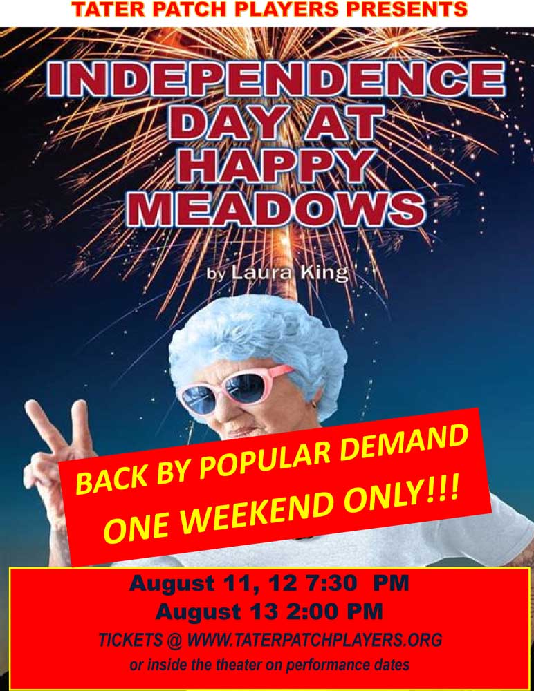 Independence Day at Happy Meadows on August 11, 2023 07:30 PM